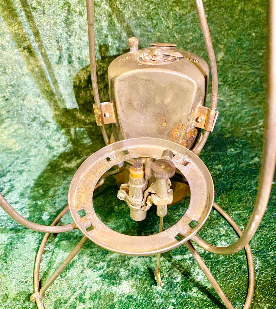 Antique Carbide Miners Lamp Made By The Toledo Acetylene Lantern Co. U ...
