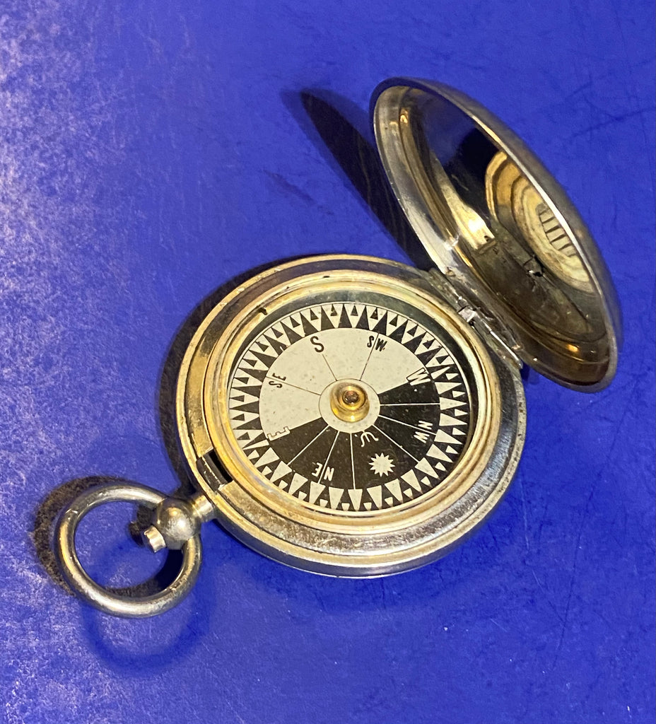 Antique Pocket Compass Made by Dennison Birmingham for British Army WW ...