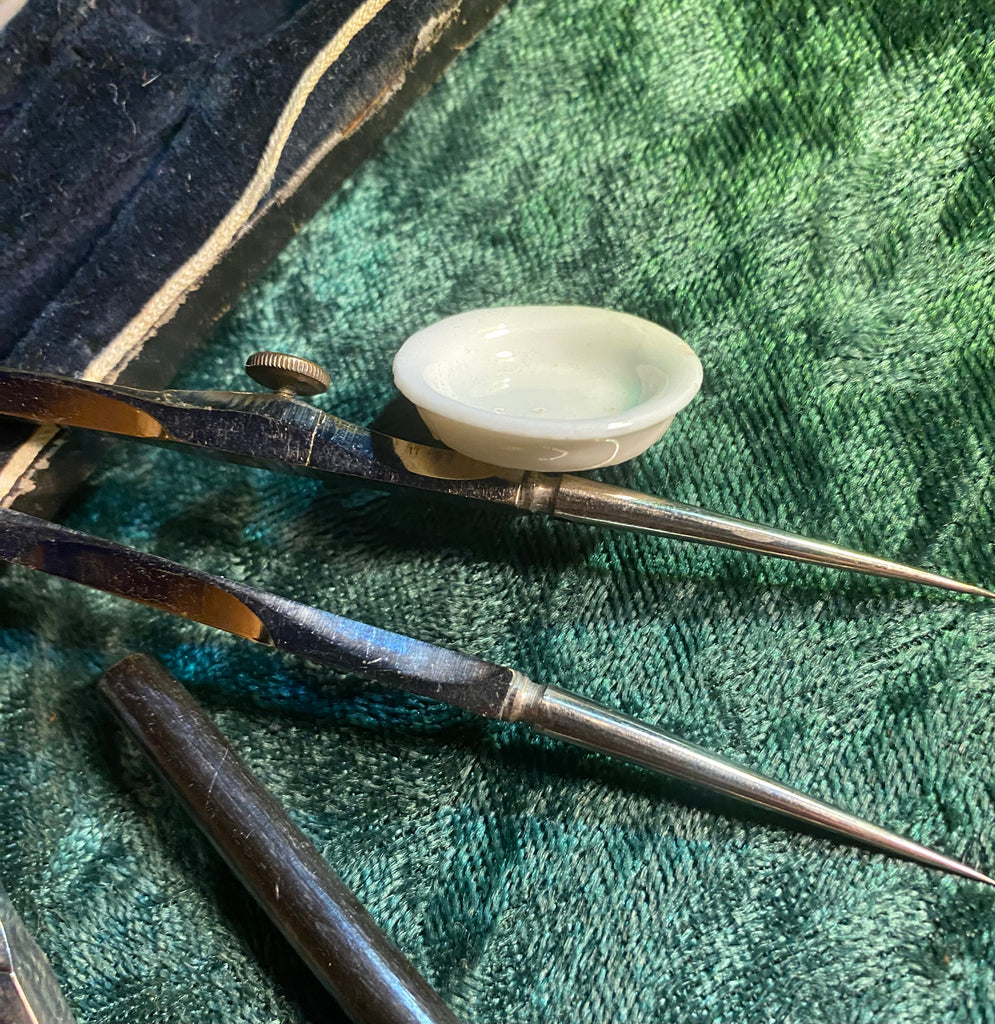 Zero Stock-Antique Drafting Set Made in Germany – Explorer Antiques