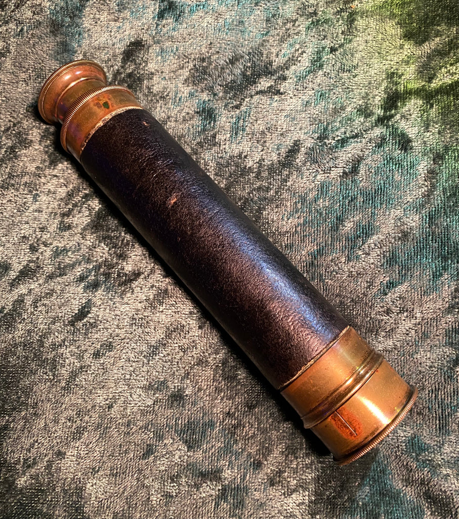 ZERO STOCK -Antique Small Telescope Spyglass Made in France – Explorer Antiques