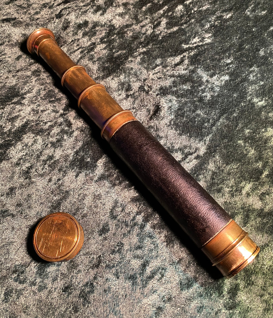 ZERO STOCK -Antique Small Telescope Spyglass Made in France – Explorer ...