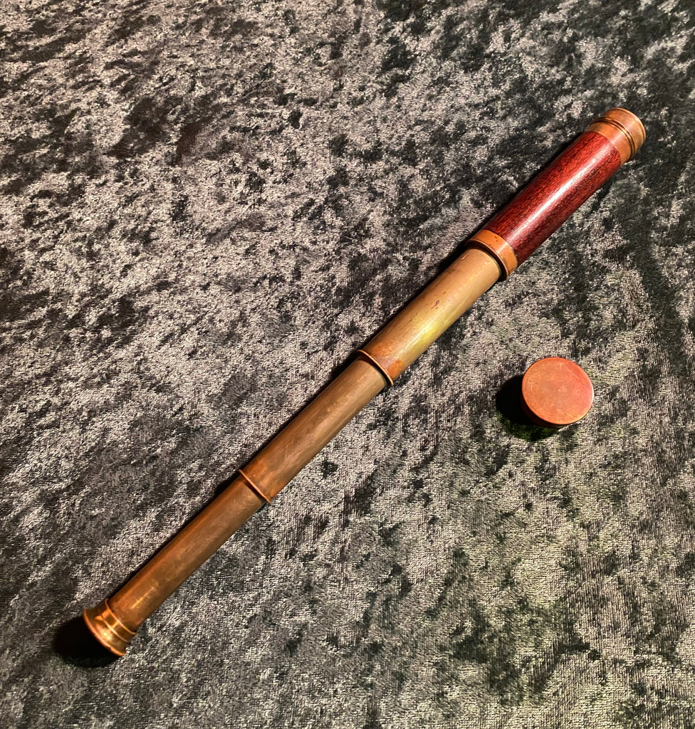 Zero Stock-Antique Field Telescope Spyglass Made in England – Explorer ...
