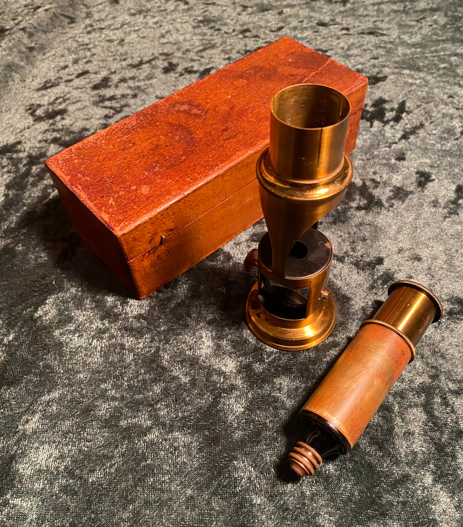 Zero Stoock-Antique Field Microscope or Drum Microscope – Explorer Antiques