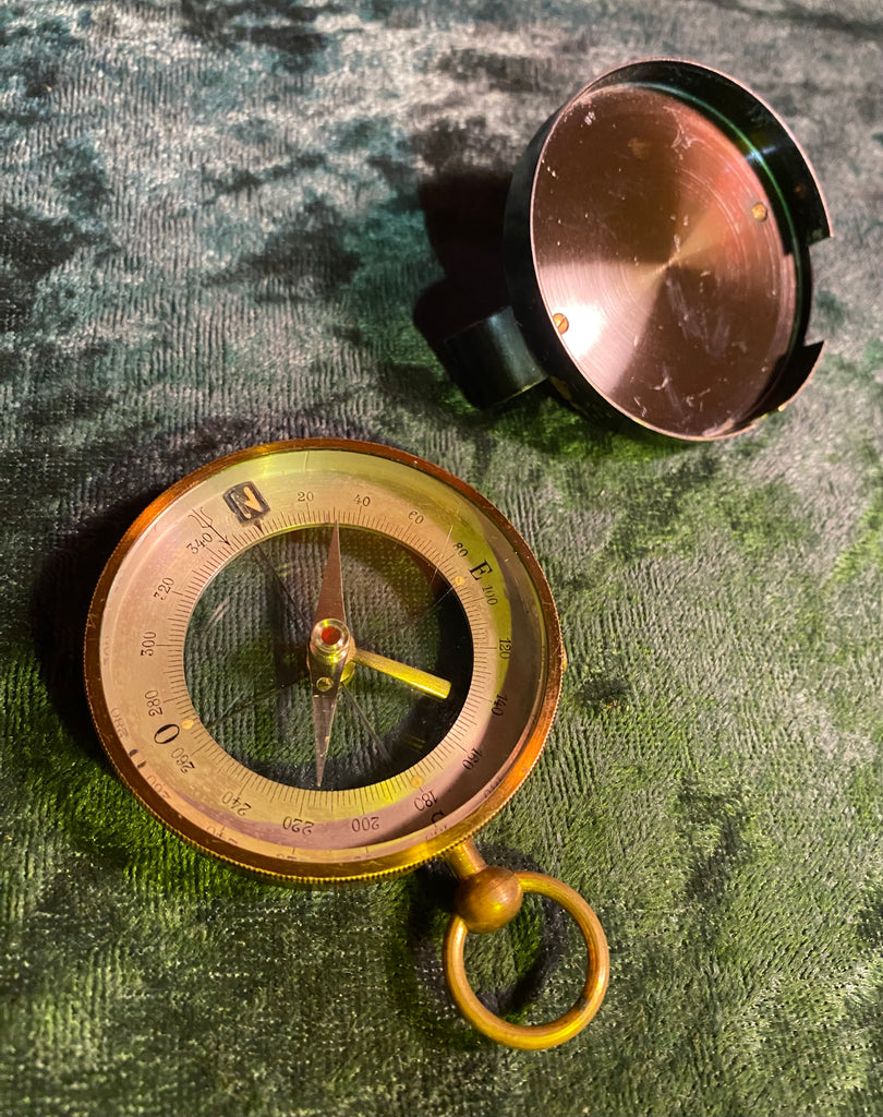 Zero Stock-Antique Aircraft Compass E Vion Paris AER MRE WW1 Era ...
