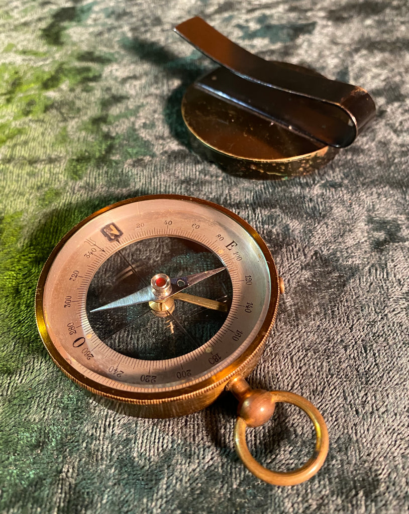 Zero Stock-Antique Aircraft Compass E Vion Paris AER MRE WW1 Era ...