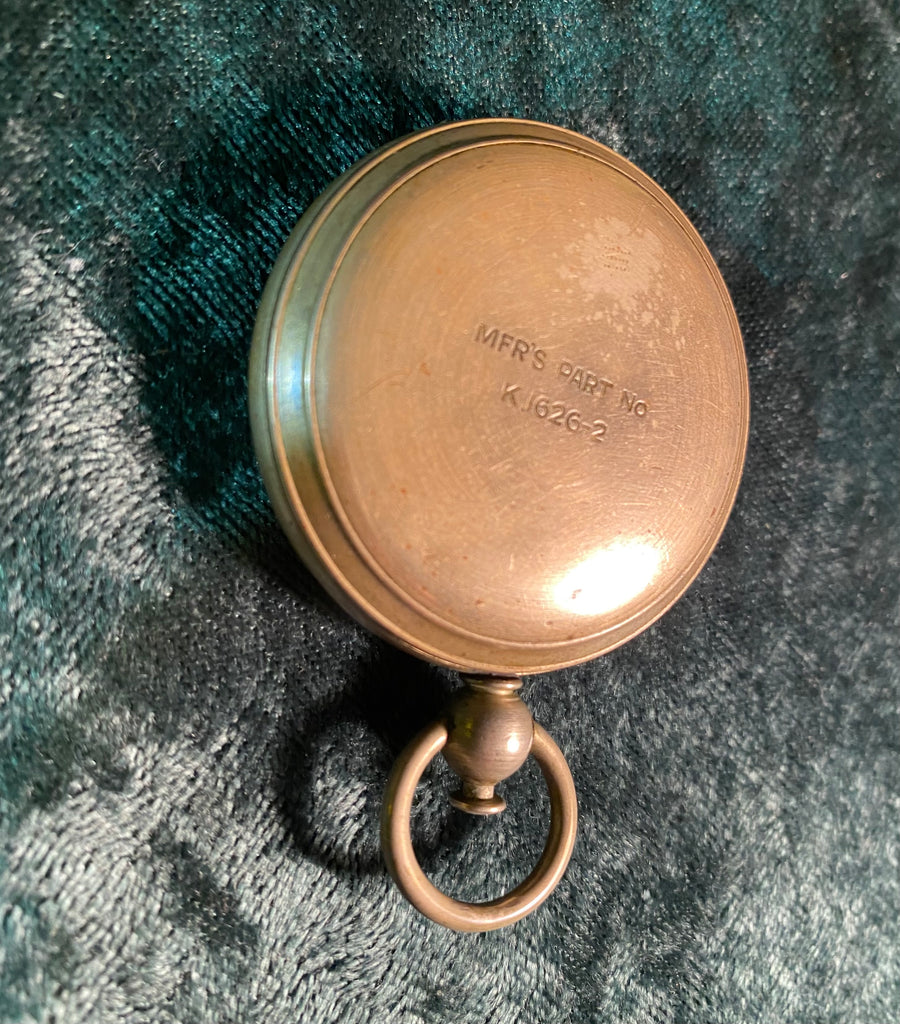 Zero Stock-Vintage WW2 U.S. Wittnauer Military Pocket Compass In Hunte ...