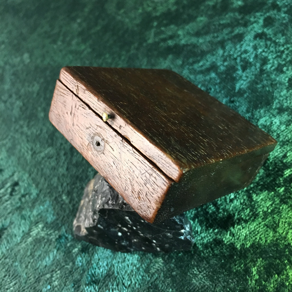 ZERO STOCK-Antique Mahogany Case Compass – Explorer Antiques