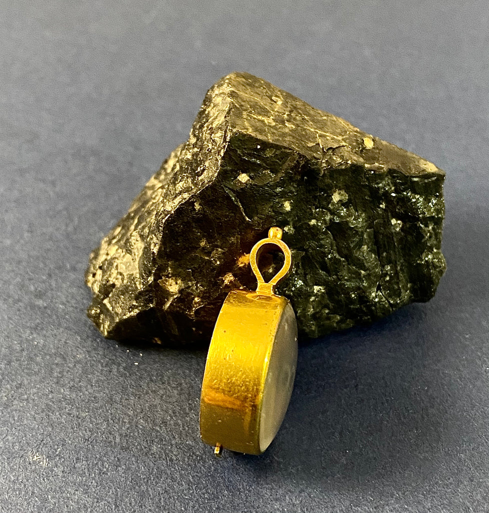 Zero Stock-Antique Gold Gilt Compass Made In England From Georgian Era ...