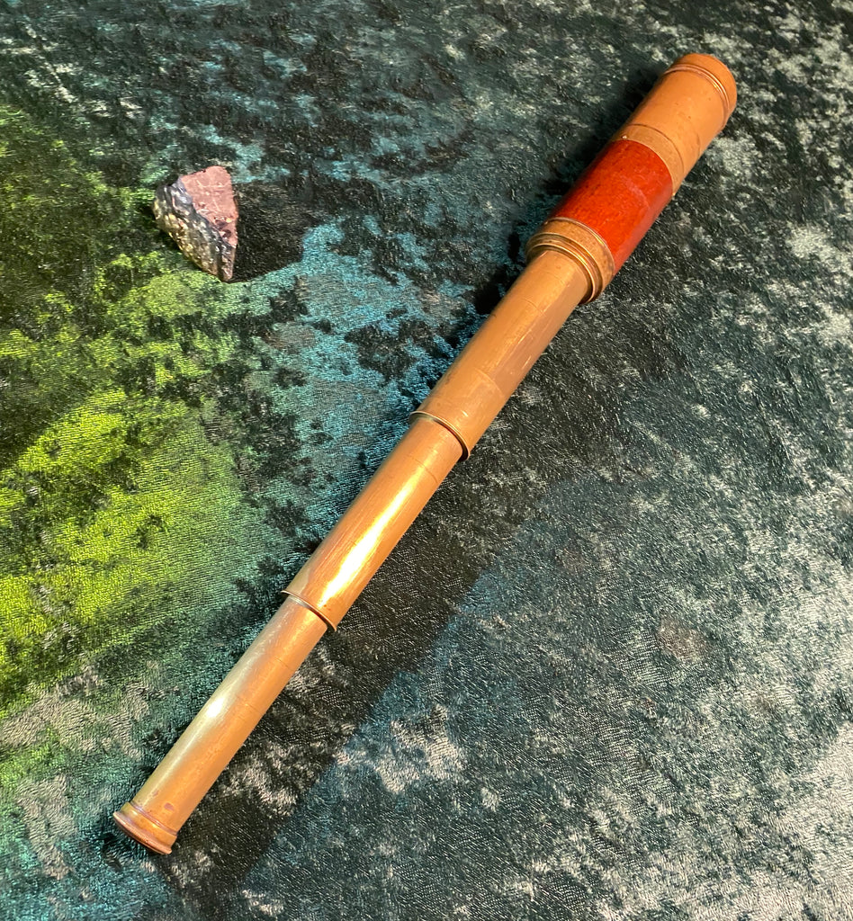 Zero Stock-Antique Small Telescope Spyglass Made in England – Explorer ...