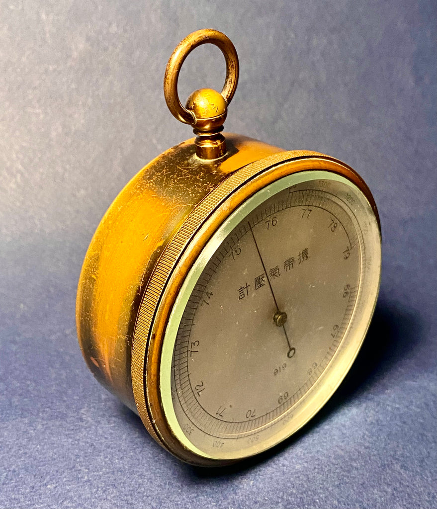 Zero Stock-Antique Pocket Barometer Altimeter Made in Japan – Explorer ...
