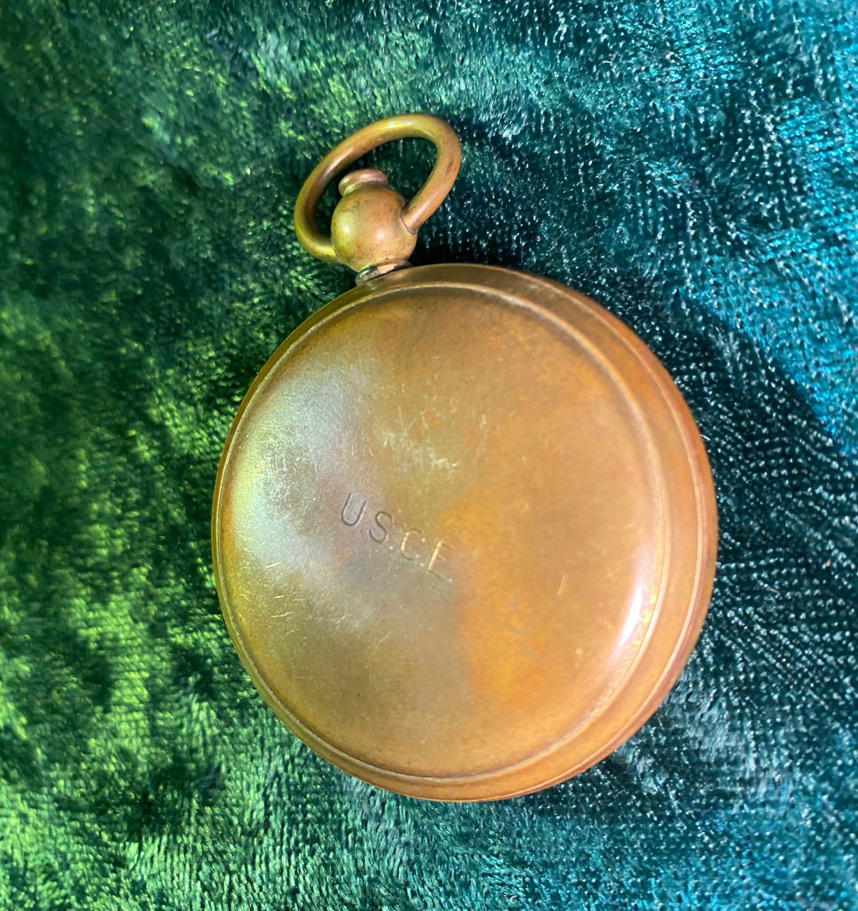 Zero Stock -Antique WW1 Taylor USCE Compass – Explorer Antiques