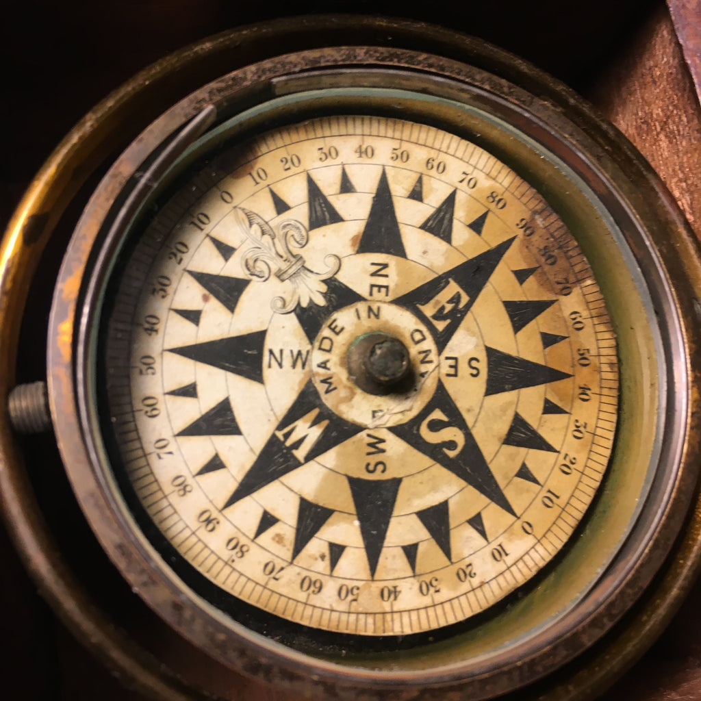 ZERO STOCK-Small Maritime Dry Card Compass Made in England – Explorer ...