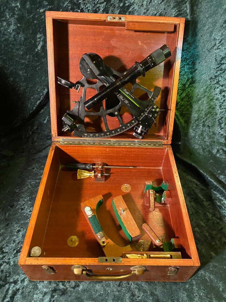 Zero Stock-Sextant US Navy Bureau Of Ships MARK II BENDIX Aviation Cor ...