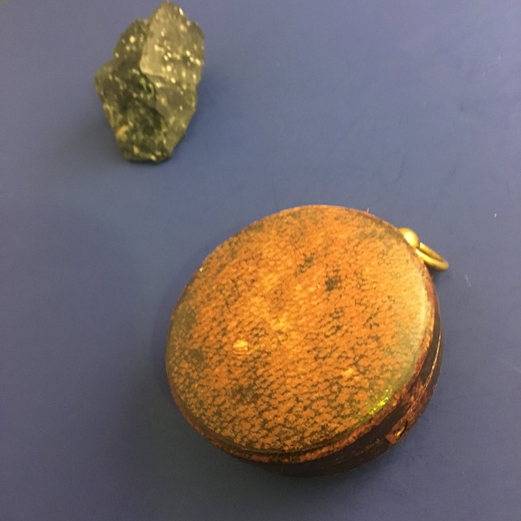 ZERO STOCK- Antique Pocket Altimeter Barometer Made by Short & Mason f ...