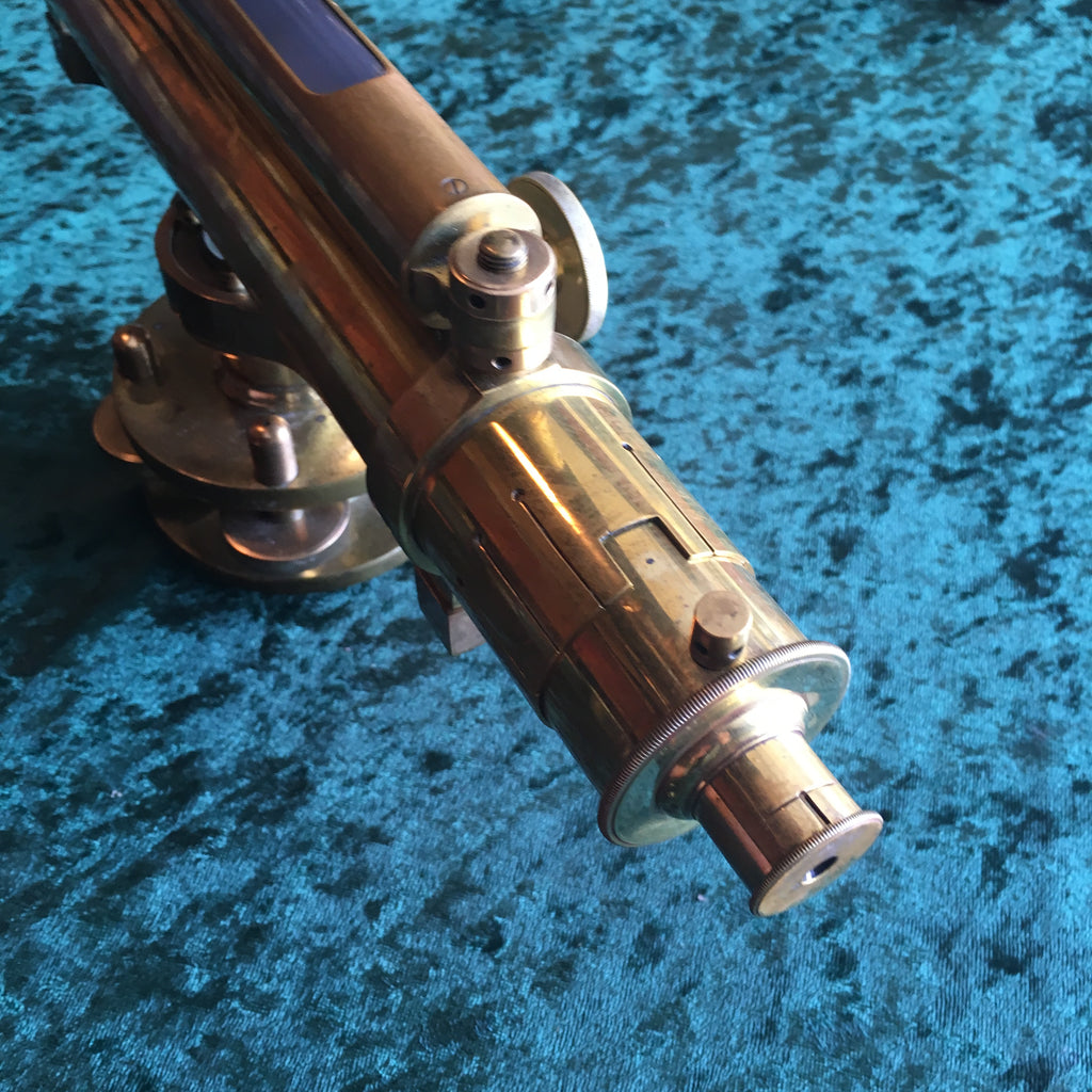 ZERO STOCK-Antique Telescope Improved Dumpy Level Elliott Brothers Lon ...