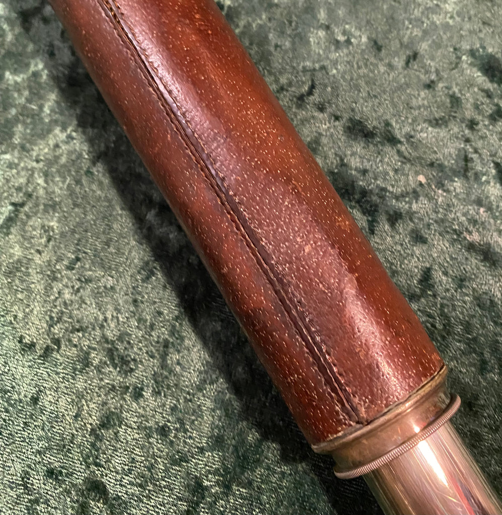 Zero Stock-Antique Nautical Telescope ROSS London Made of Nickel Silve ...