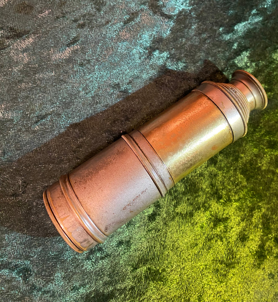 Zero Stock -Antique Six Draw Telescope Spyglass Made in England ...