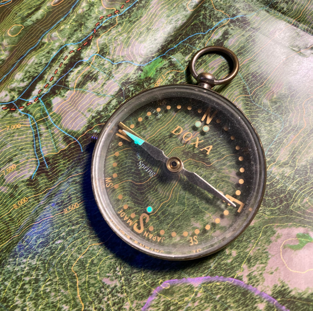 Zero Stock- Vintage Mapping Compass Doxa Japan – Explorer Antiques