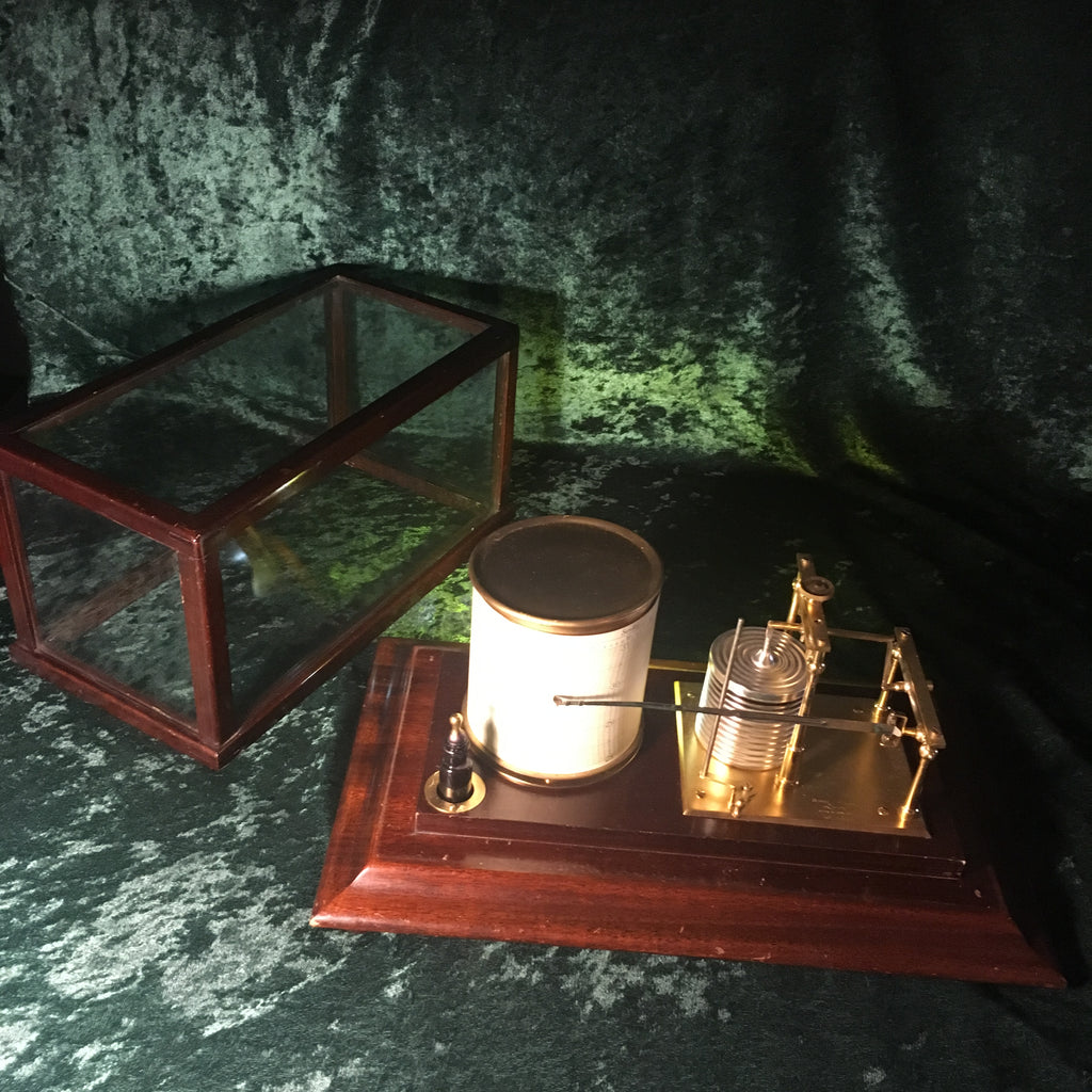 Zero Stock- Antique Short & Mason Barograph Recording Barometer ...