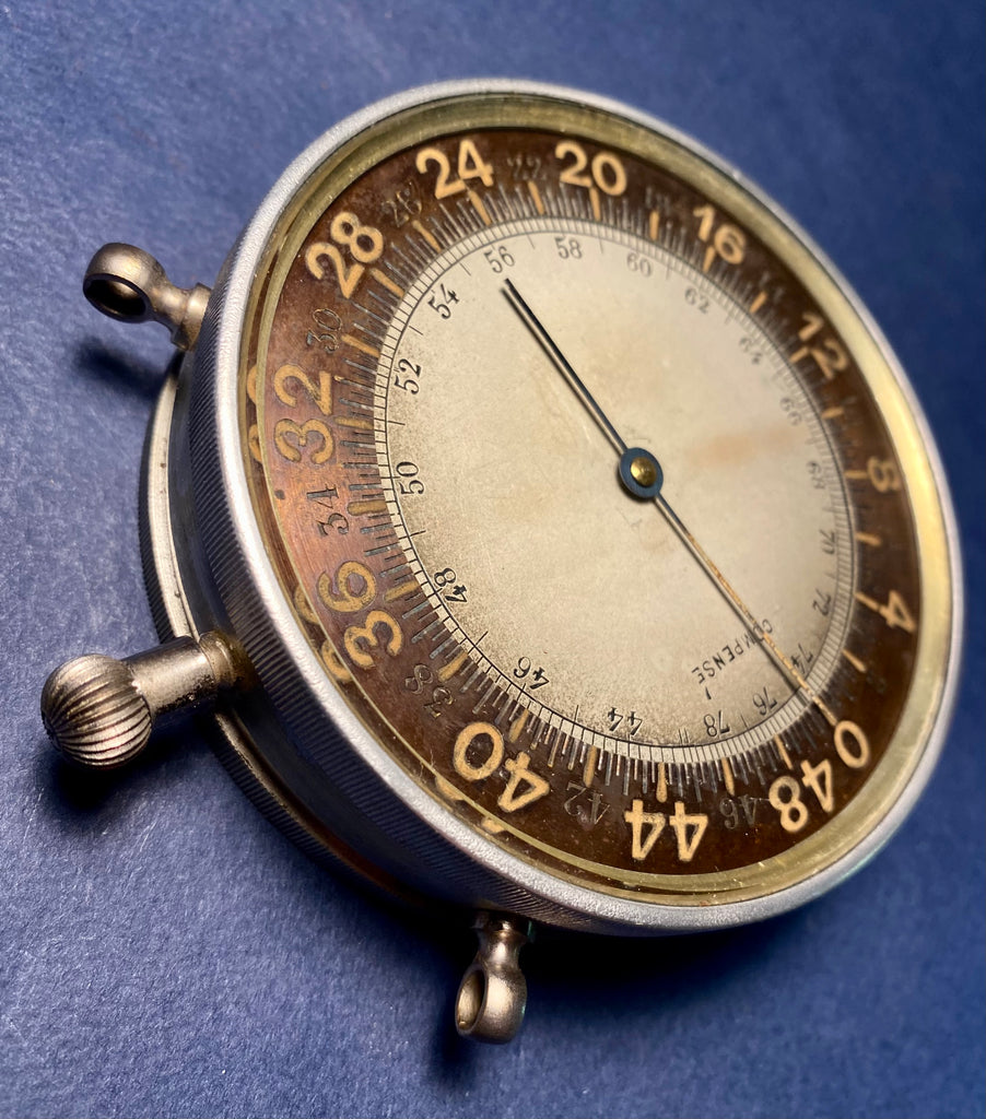 Antique Aircraft Altimeter Barometer Aviation Militaire WW1 Era ...