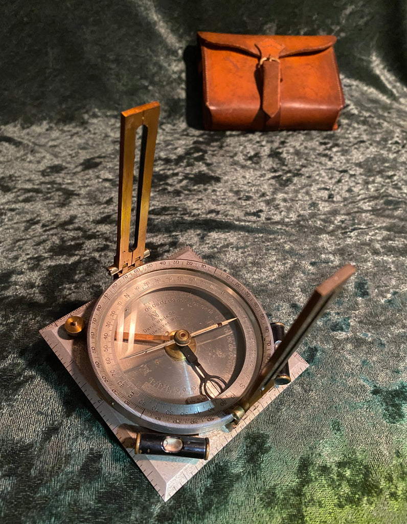 Zero Stock-Vintage Surveying Geologist Compass David White Co Milwauke ...