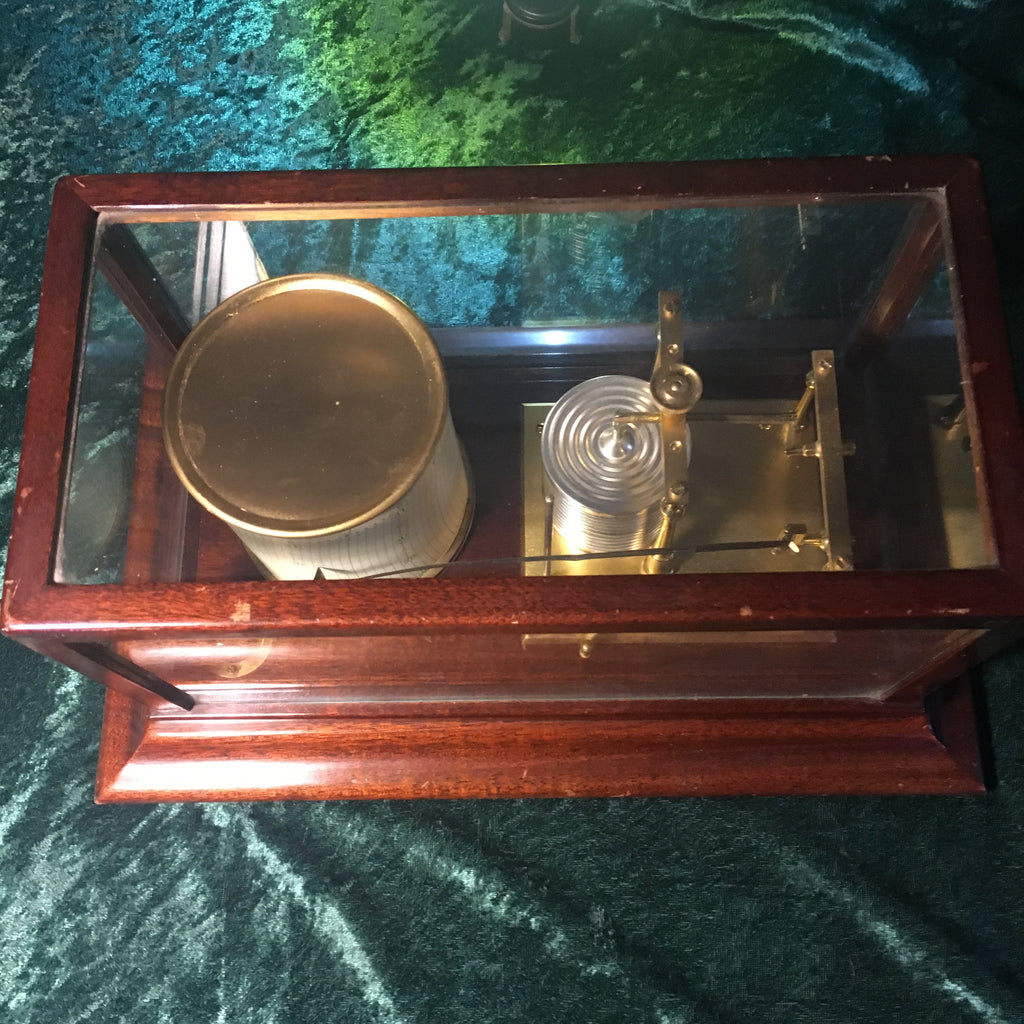 Zero Stock- Antique Short & Mason Barograph Recording Barometer ...