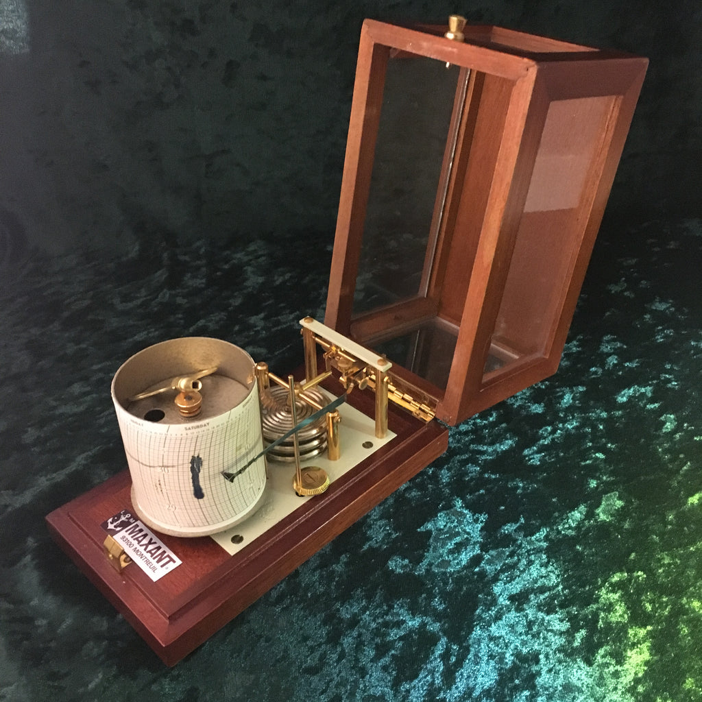 ZERO STOCK-Vintage Barograph Maxant 93100 Montreuil Paris – Explorer ...