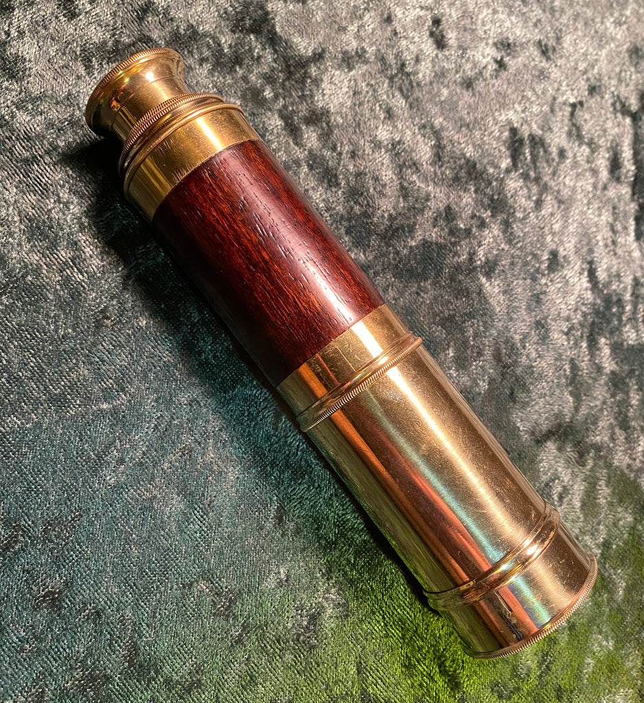 Zero Stock-Antique Small Telescope Spyglass Made in England – Explorer ...