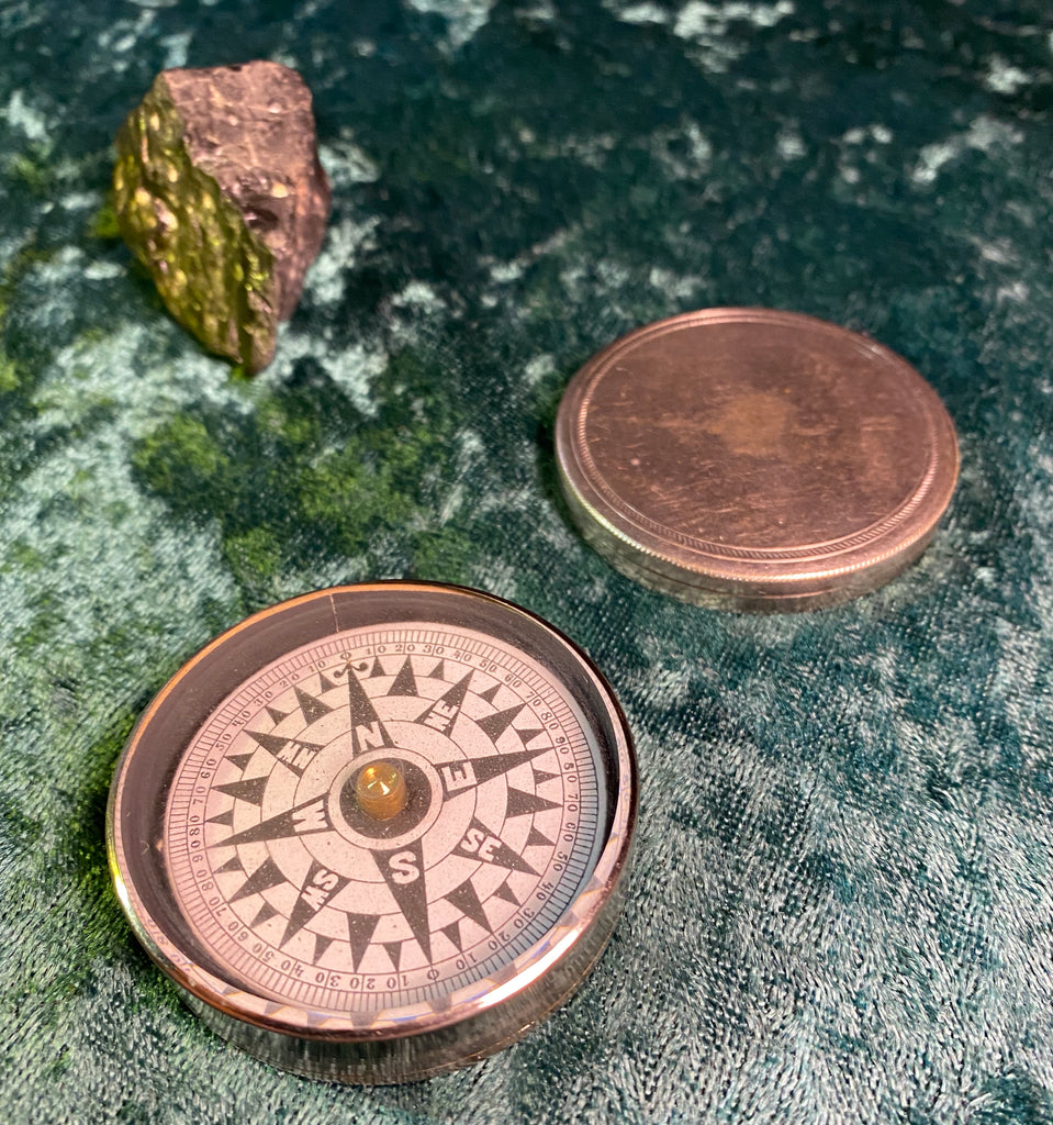 Zero Stock -Antique Small Dry Card Compass Made by Stockert Germany ...
