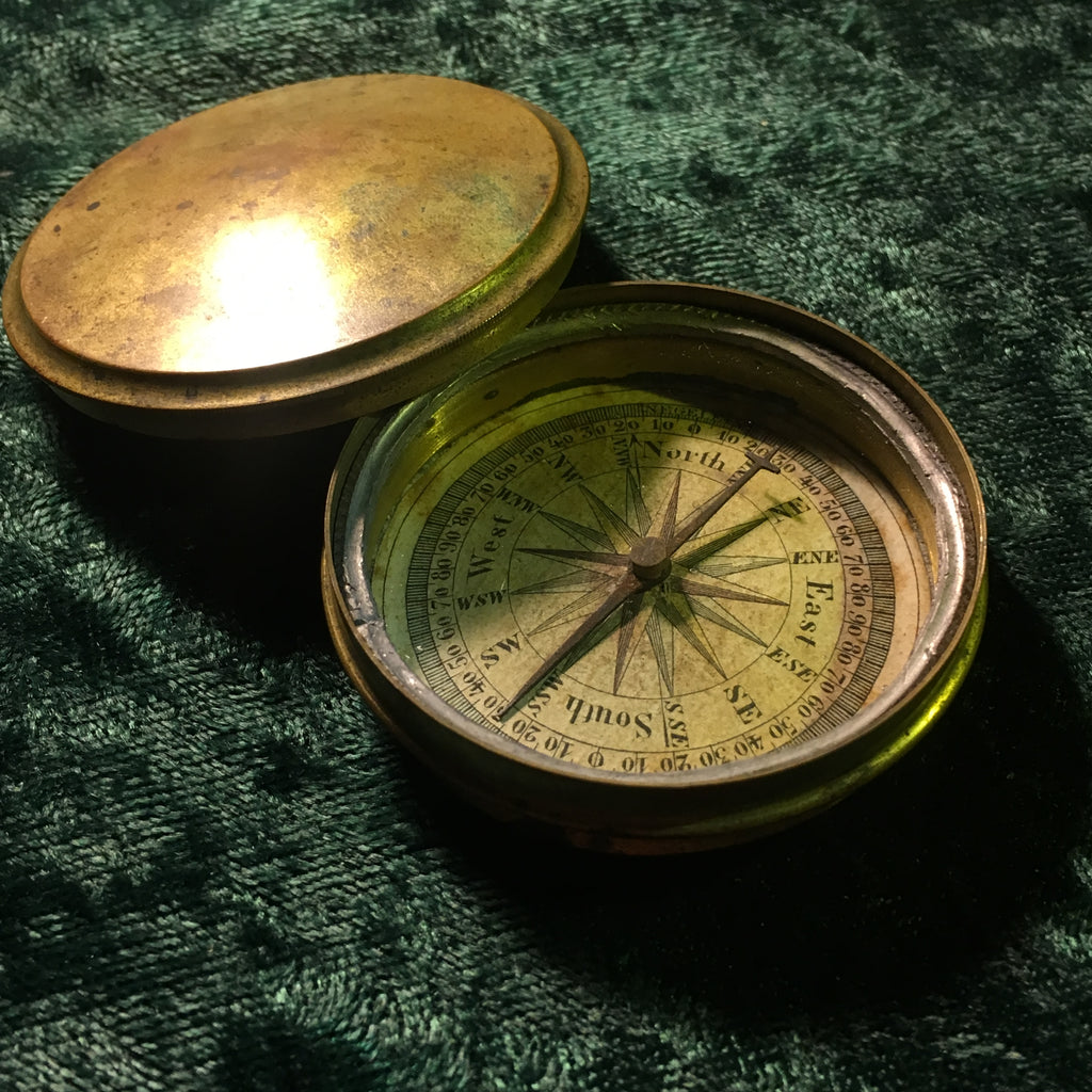 ZERO STOCK Antique Pocket Compass Made by Negelein Germany – Explorer ...
