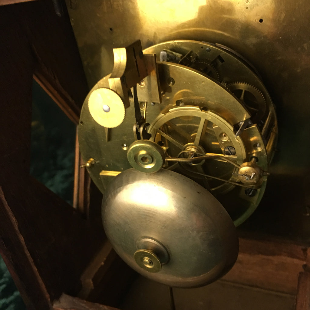 Zero Stock-Antique Carriage Officers Mantle Bell Striking Clock Stein ...