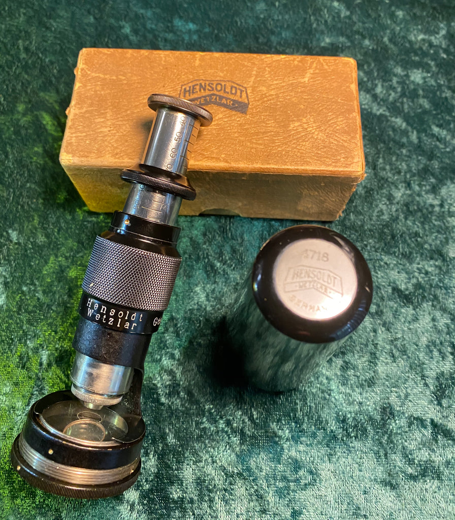 Zero Stock .Antique Naturalist Microscope Hensoldt Wetzlar TAMI” Made ...