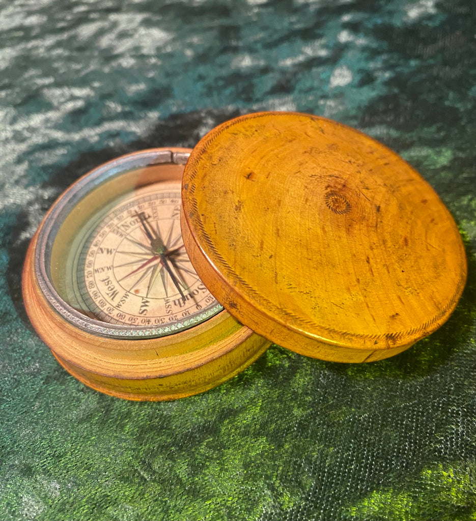 Zero Stock-Antique Pocket Compass Made By Negelein Germany – Explorer ...