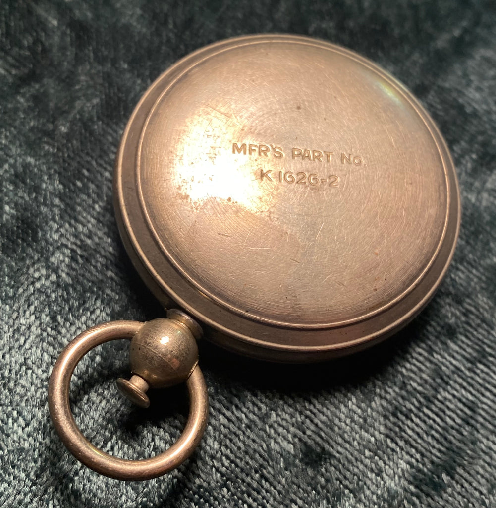 Zero Stock- Vintage WW2 U.S. Wittnauer Military Pocket Compass In Hunt ...