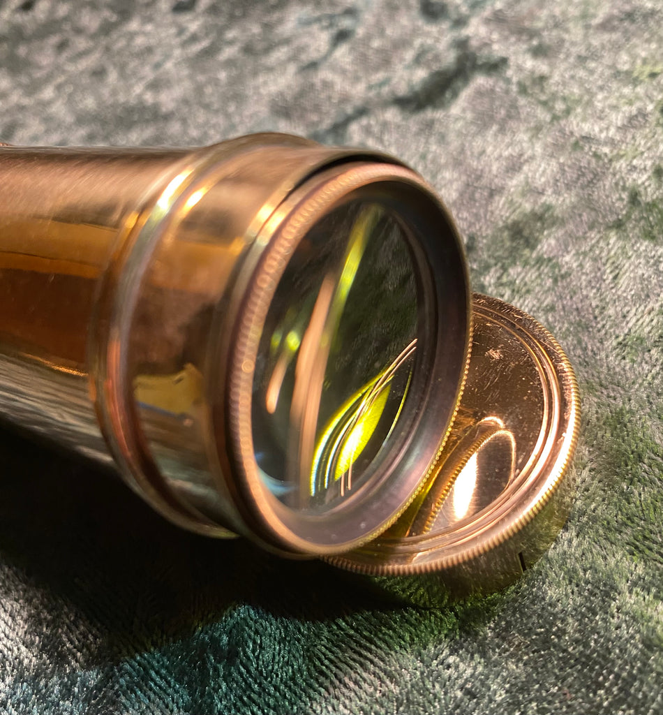 Zero Stock-Antique Small Telescope Spyglass Made in England – Explorer Antiques