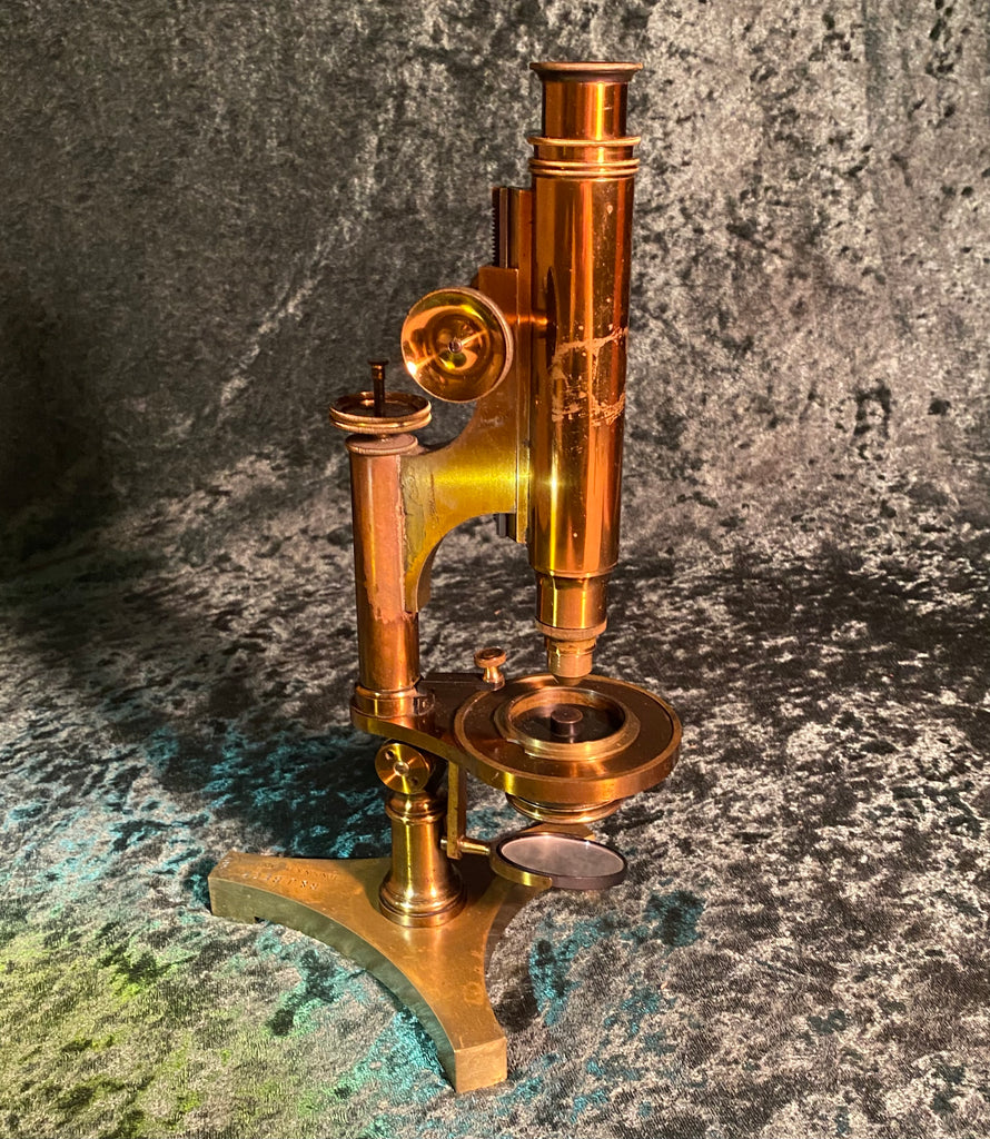 Zero Stock-Antique Microscope R. & J. BECK, London England – Explorer ...