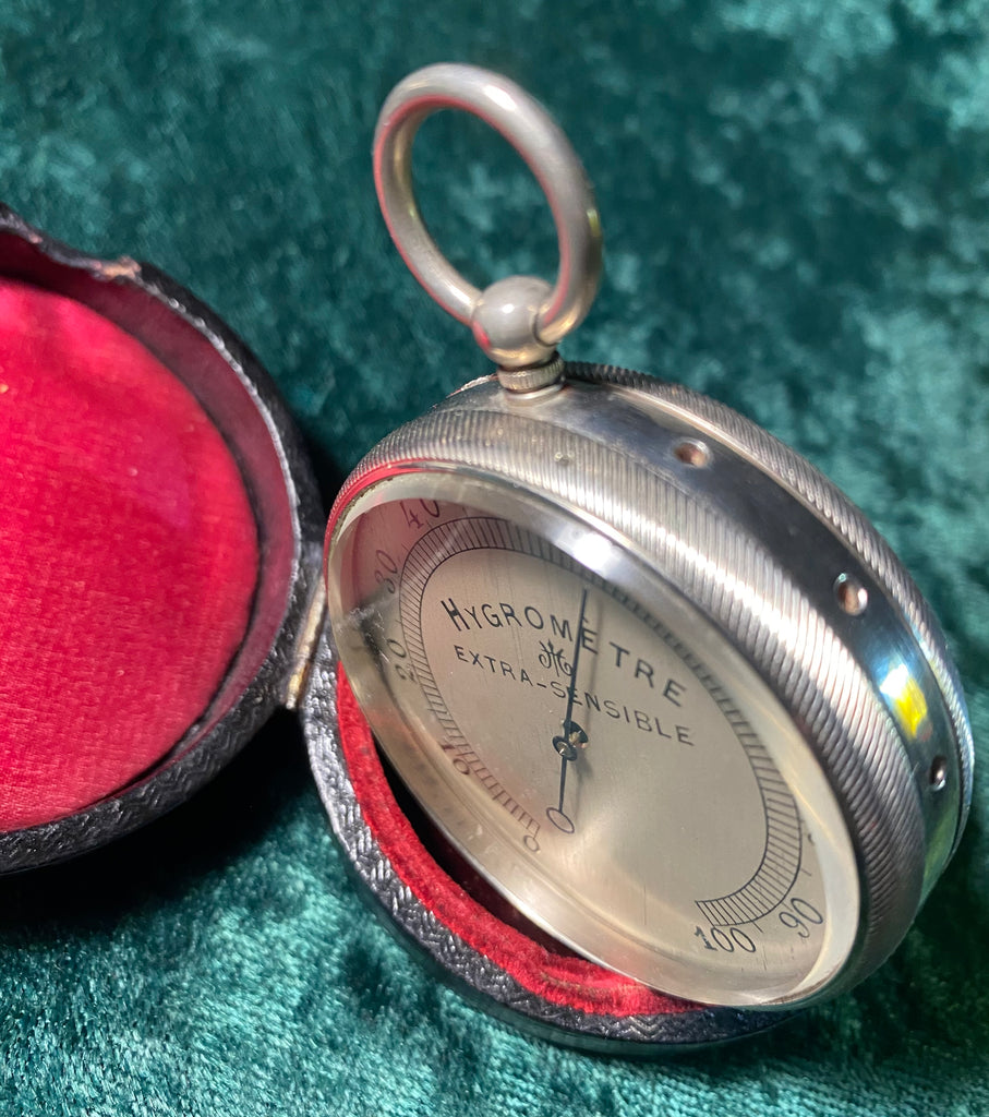 Zero Stock -Antique Pocket Hygrometer Made in France – Explorer Antiques