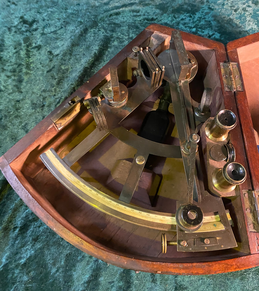 Zero Stock Antique Marine Octant Sextant Cousens & Son Swansea ...