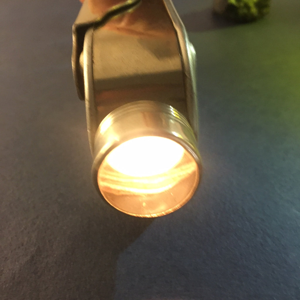 Zero Stock-Antique Lucifer Dynamo Flashlight Made In Switzerland US. P ...