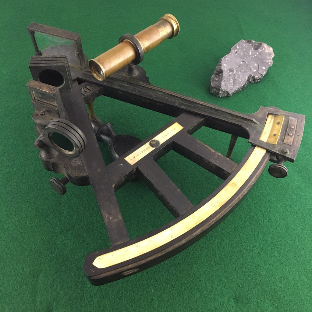 ZERO STOCK-ANTIQUE MARINE OCTANT SEXTANT MADE BY W.F. CANNON LONDON ...